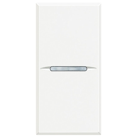 bticino axolute interruttore unipolare frutto 1 polo 16a bianco bti...