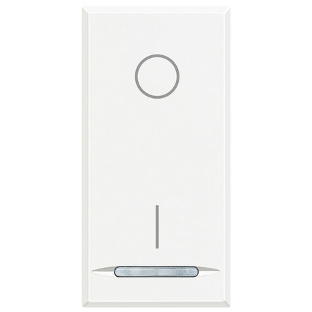 bticino axolute interruttore bipolare 2 poli 16ax bianco incasso fr...