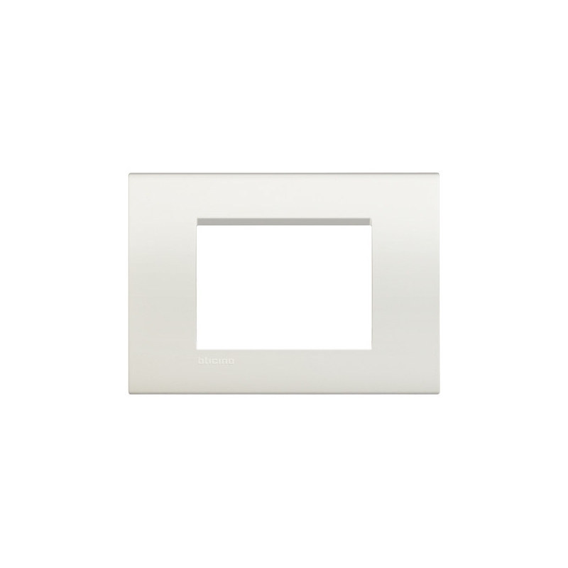 bticino living light placca 3 posti bianca mostrina bticino lna4803...